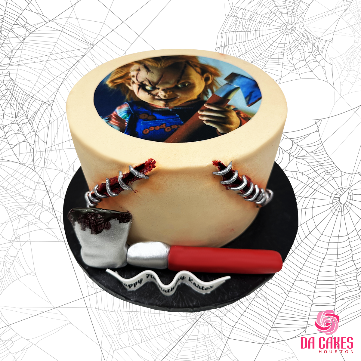Halloween Chucky Cake – Da Cakes Houston
