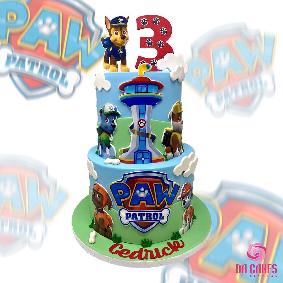 Paw Patrol Cake Topper
