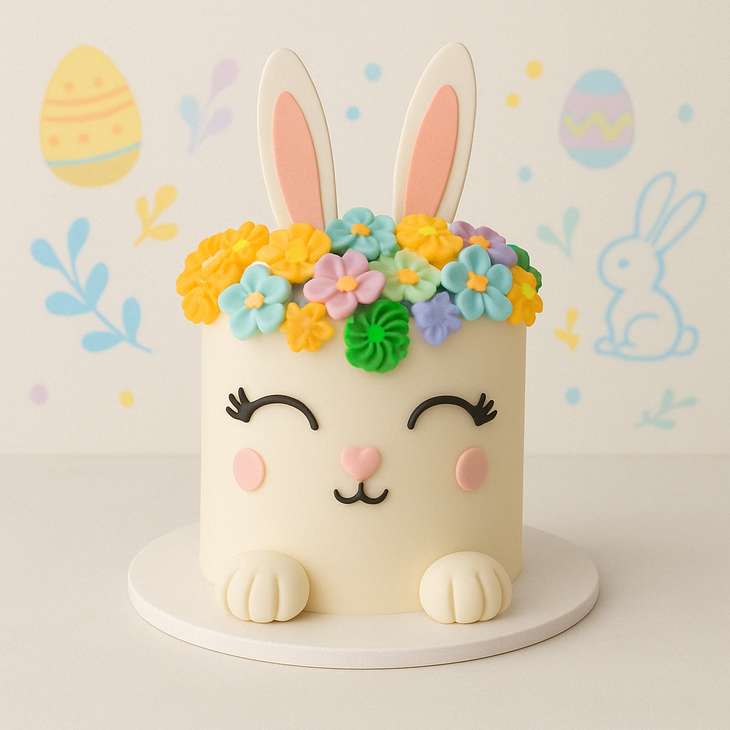 Bunny Easter Cake – Da Cakes Houston