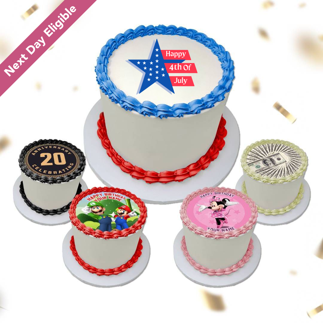 Picture Cake (Upload your own picture) – Da Cakes Houston