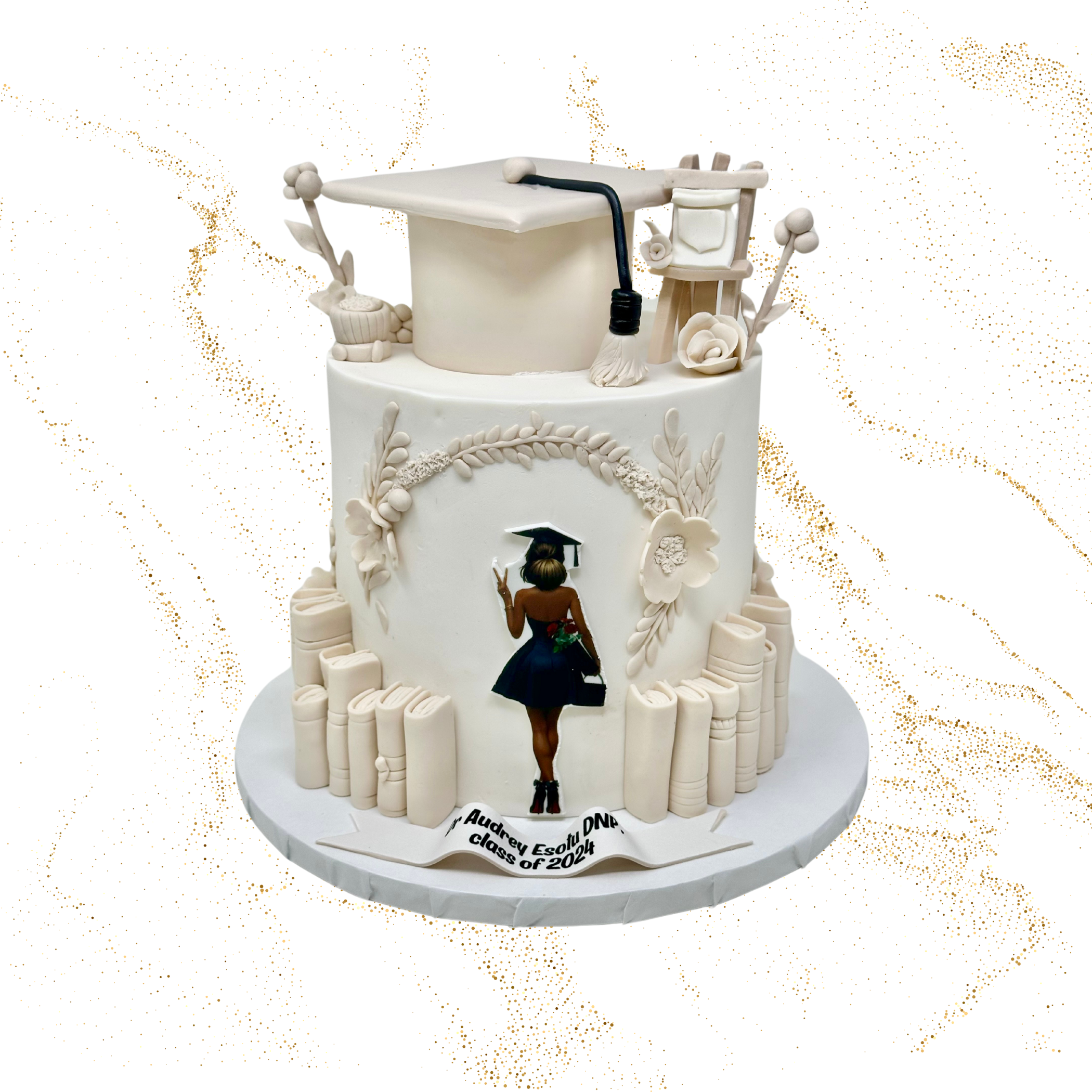 Grad Girl Cake – Da Cakes Houston