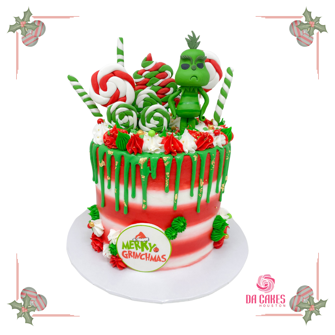 Grinch Cakes