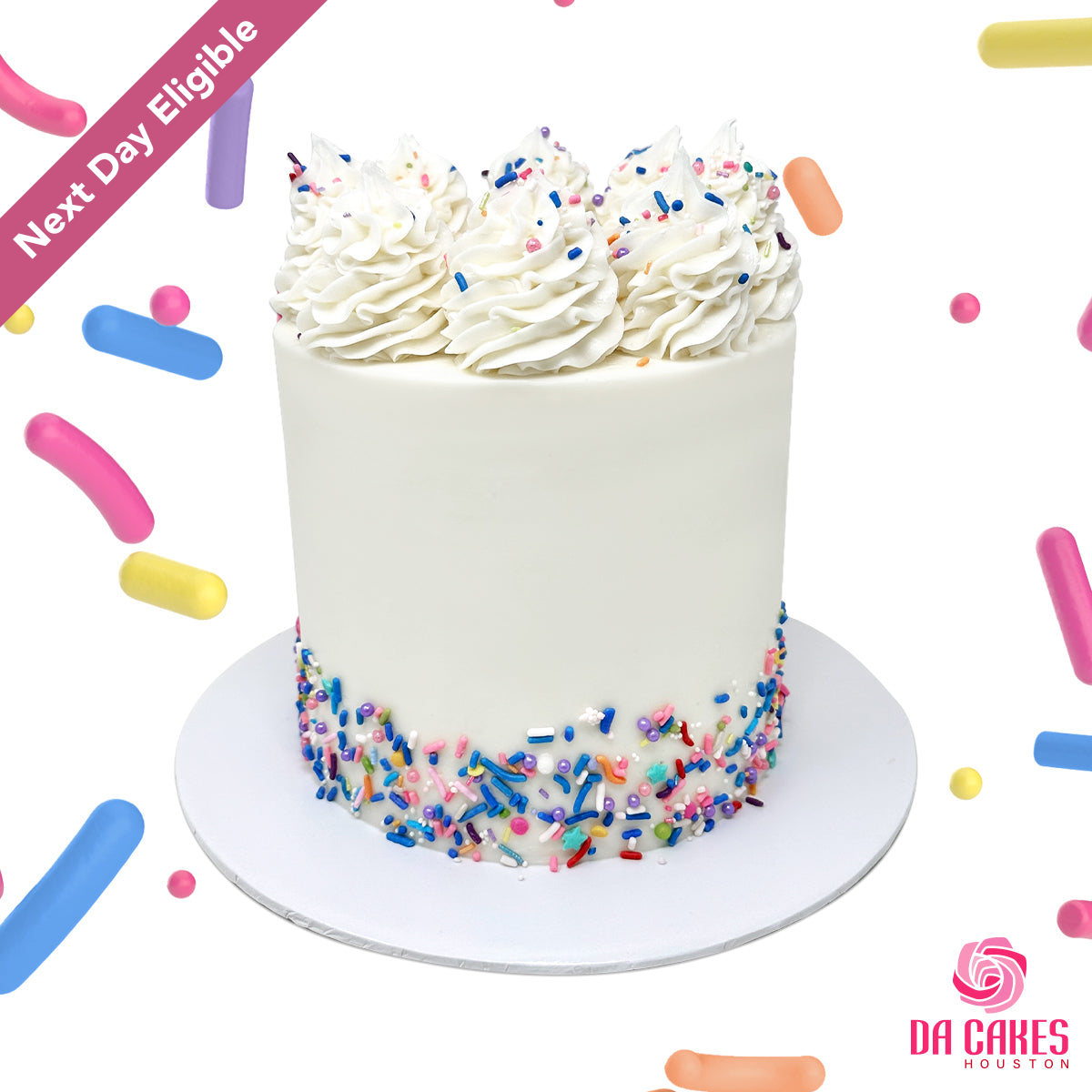 Rainbow Bliss Cake – Da Cakes Houston
