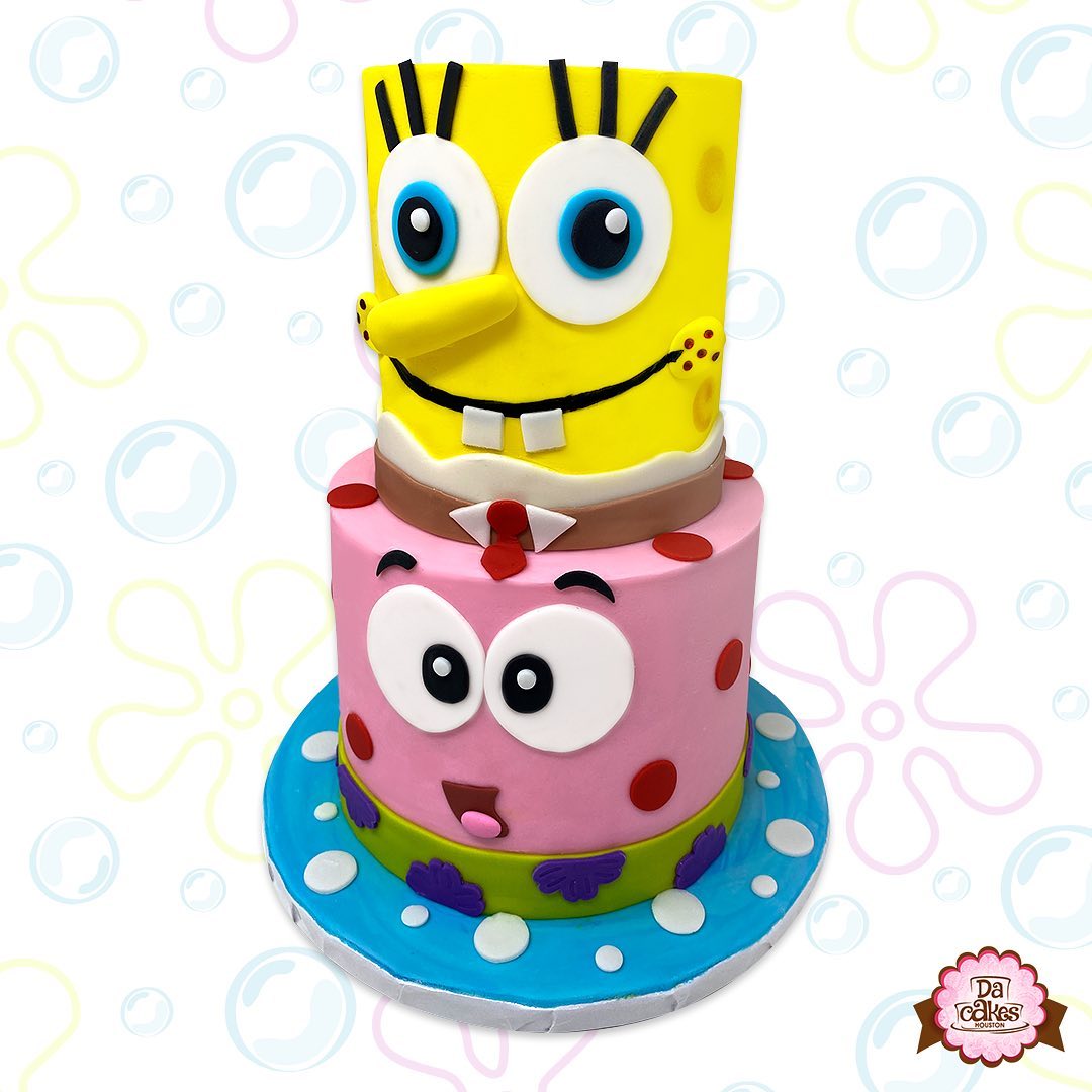 SpongeBob and Patrick Cake – Da Cakes Houston